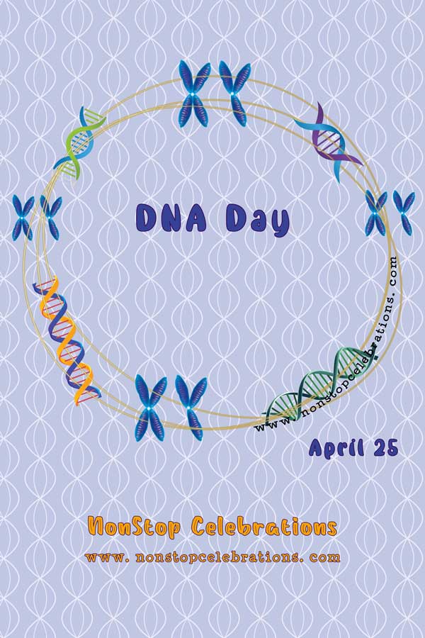Celebrate DNA Day April 25 | NonStop Celebrations