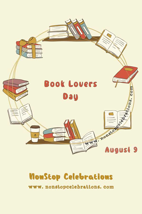 Celebrate Book Lovers Day August 9 | NonStop Celebrations